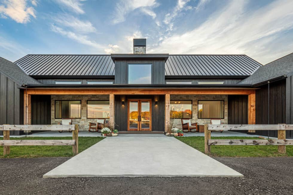 Modern Timber Frame Home | Quarry View Building Group