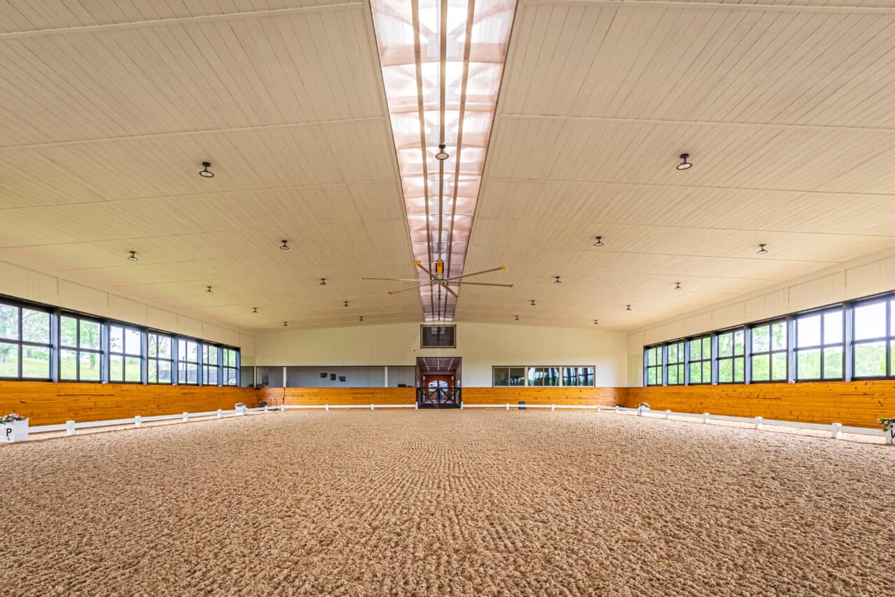 16 Stall Barn, Service Barn, & Riding Arena | Bolinvar Farm
