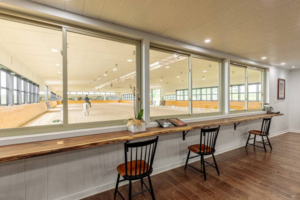 16 Stall Barn, Service Barn, & Riding Arena | Bolinvar Farm